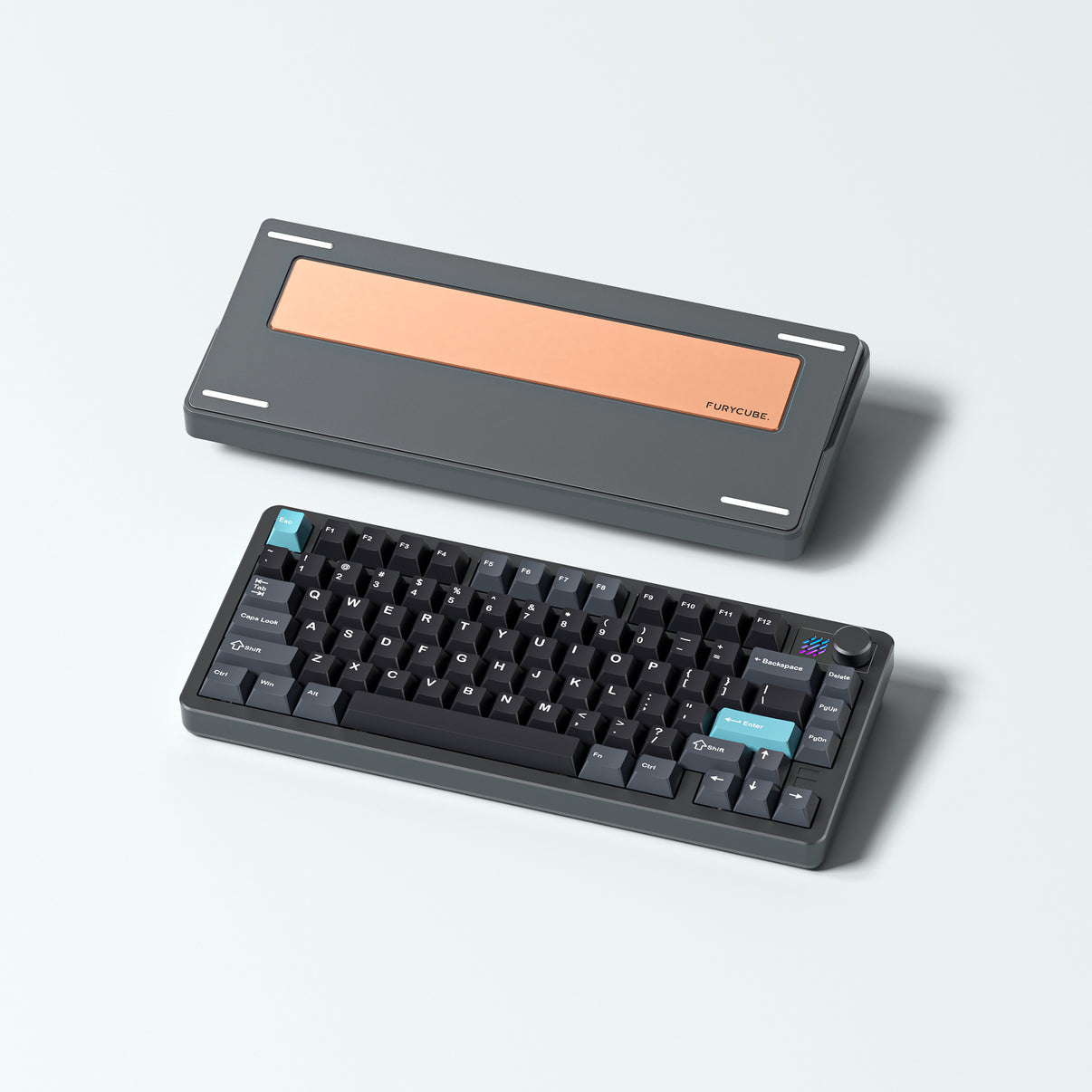 FURYCUBE F75 75% Aluminum Mechanical Keyboard