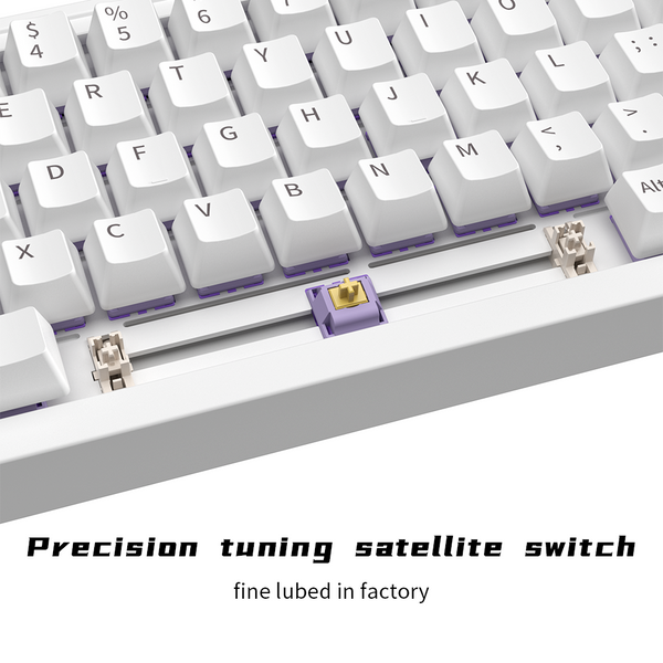 E68 ALUMINUM MECHANICAL KEYBOARD – FURYCUBE