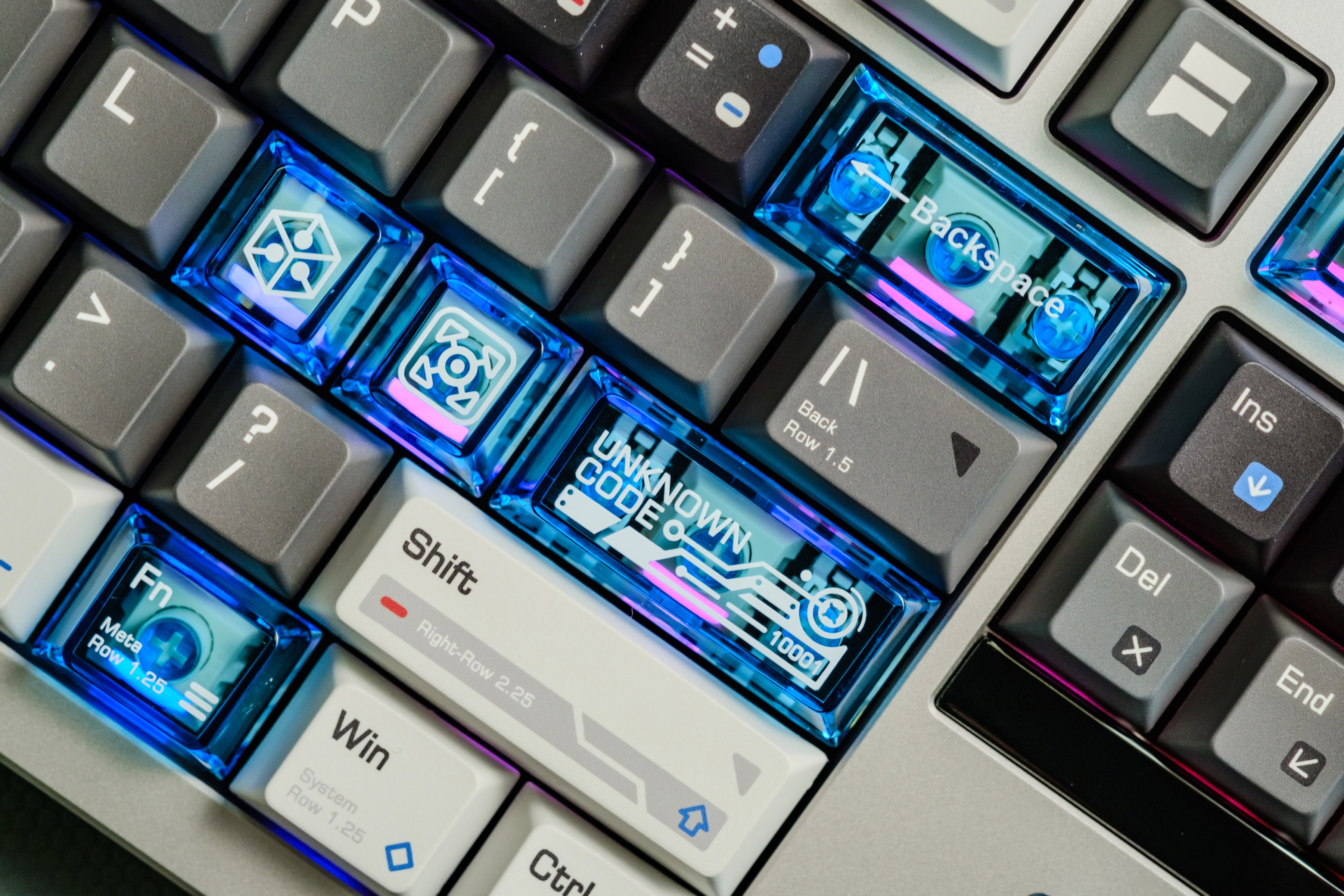 FURYCUBE E68 Alluminum Custom Mechanical Keyboard